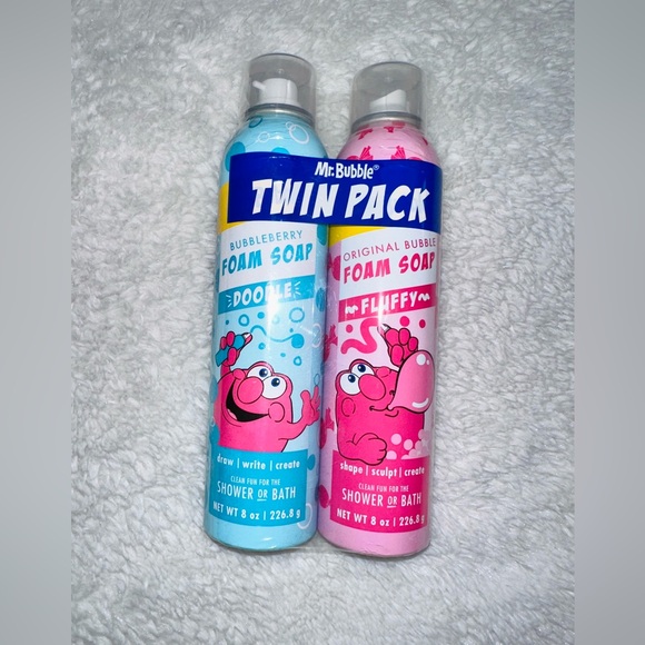 Mr Bubble | Bath, Skin & Hair | New Mr Bubble Twin Pack Foam Soap ...